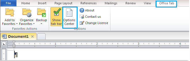 Office Tab: How can I configure settings of Office Tab?