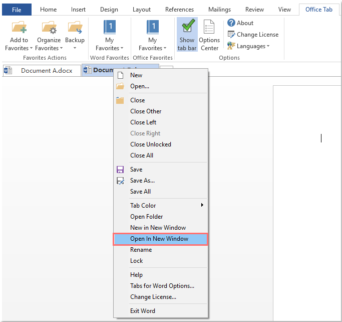 More Tabbed Windows in Office: Boost Productivity | ExtendOffice