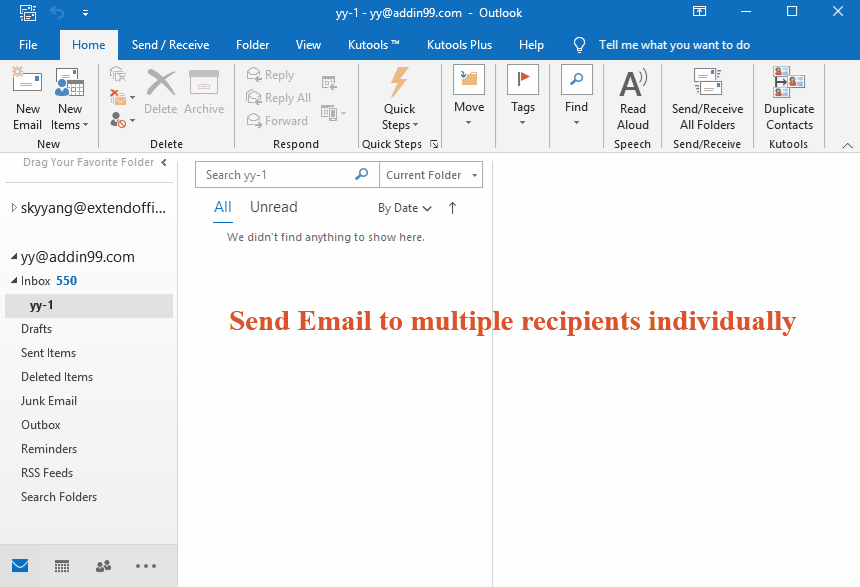 Send Email To Multiple Recipients Individually