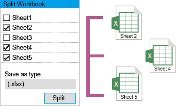 Quickly Split Workbook